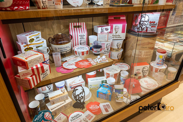 Historic KFC Restaurant and Museum Displaying Iconic Memorabilia in Corbin, KY