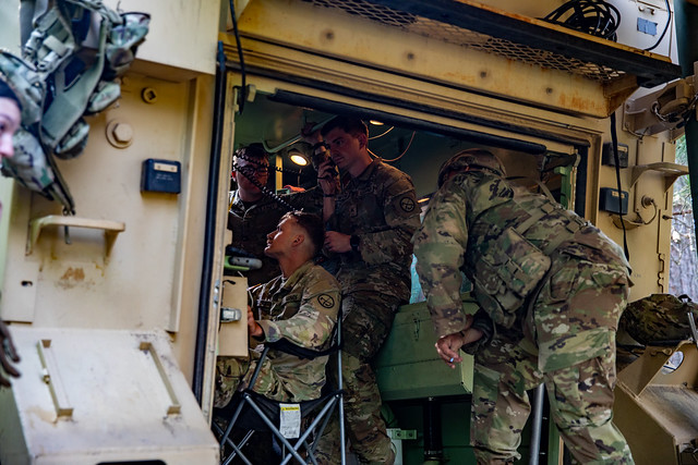 C Battery 1/201st FA conduct day and night live fire missions during Northern Strike 26-2